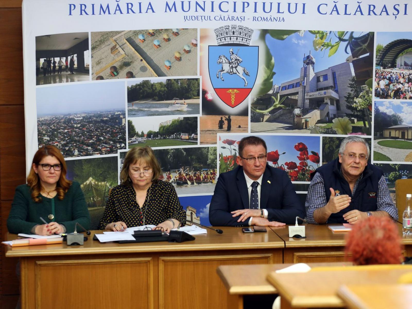 Întâlnire de lucru cu autoritățile publice locale din Călărași